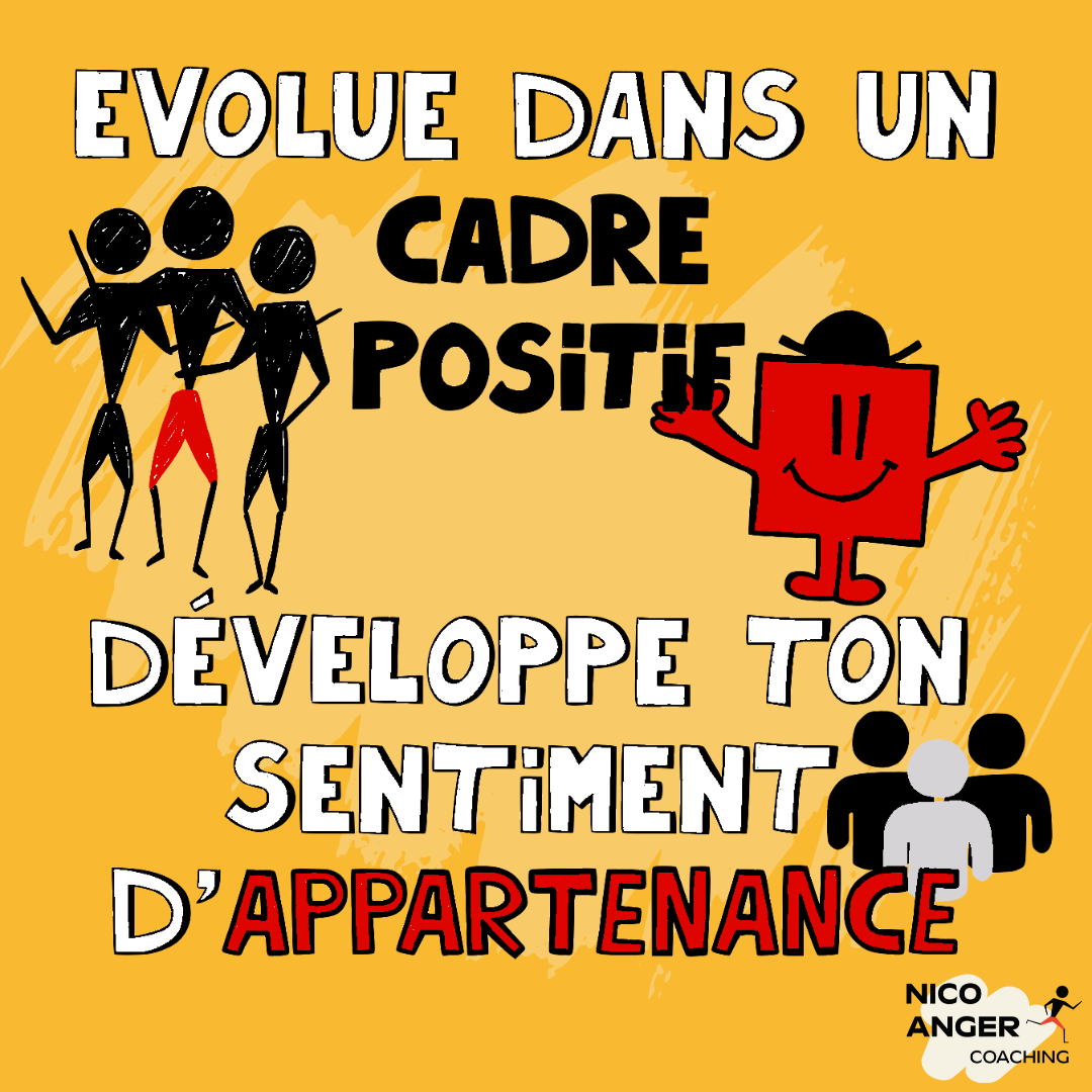 Le sentiment d'appartenance en motivation - Nico Anger Coaching